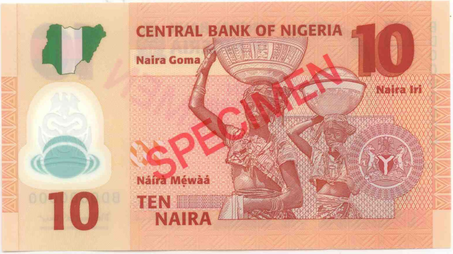 ₦10 Note | Central Bank of Nigeria